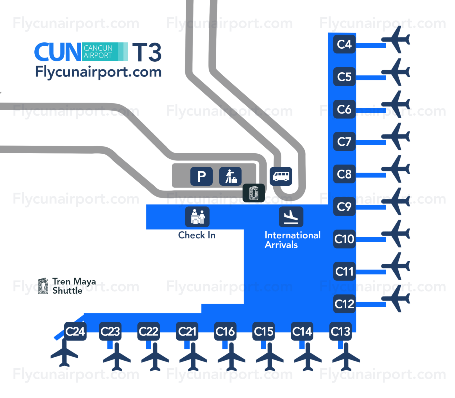 Terminal 3 - Fly Cancun Airport